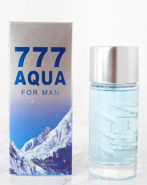 Wholesale 777 Aqua Men's Cologne 4-Pack | Apparel Candy