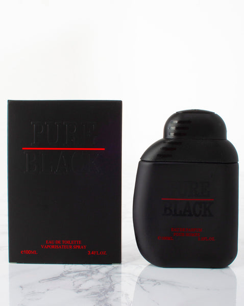 Wholesale Pure Black Men’s Cologne 4-Pack | Apparel Candy
