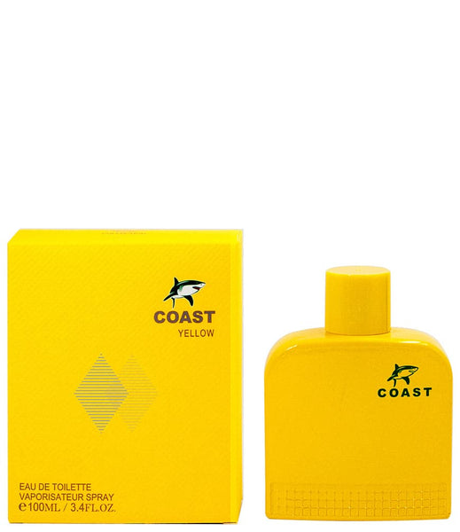 Coast Yellow Men - Pack of 4 ($24.00) | Wholesale Colognes
